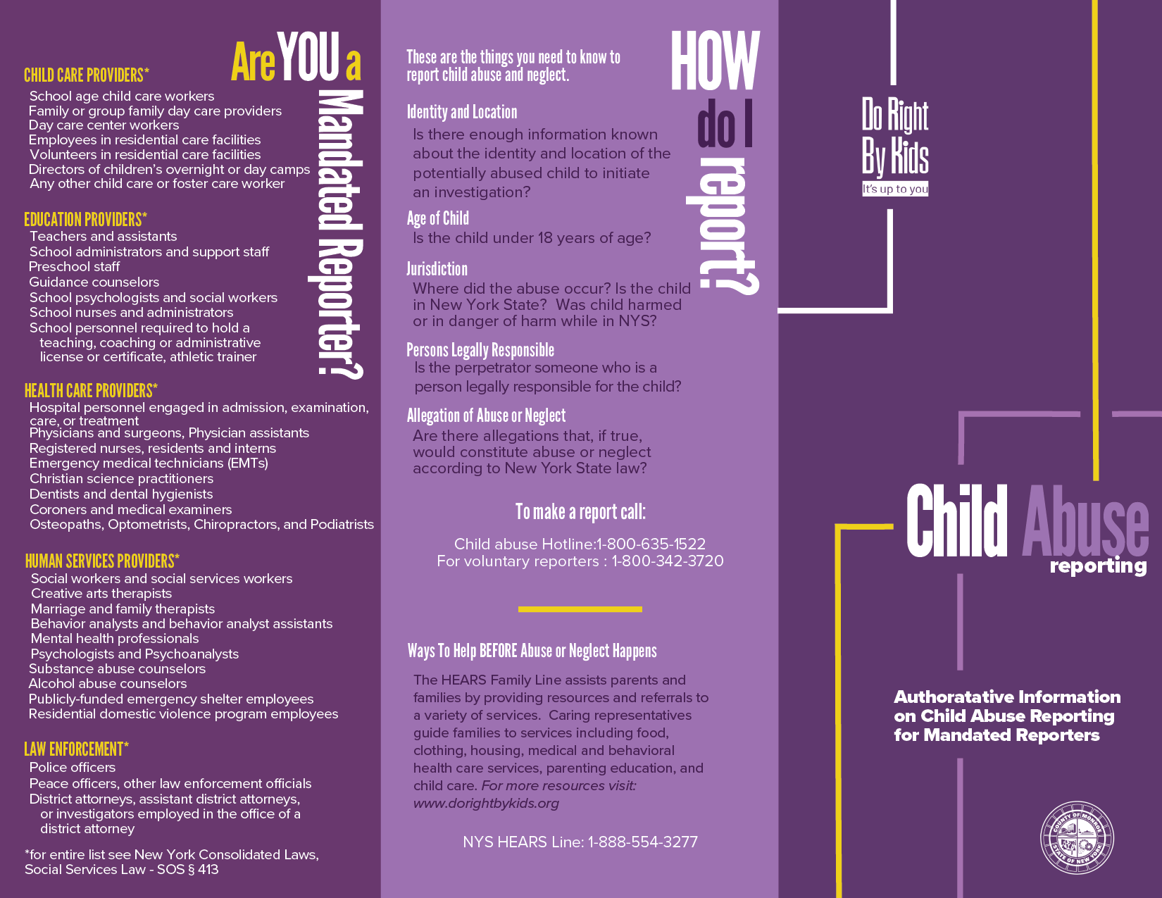 A Visual Understanding of the Child Abuse Reporting Process ...